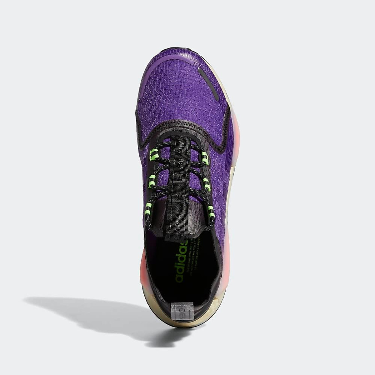 adidas Men's NMD_V3 Sneakers (Vivid Purple/White, 9)