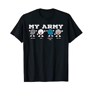 Funny Immunology Immune Cell My Army T-Shirt