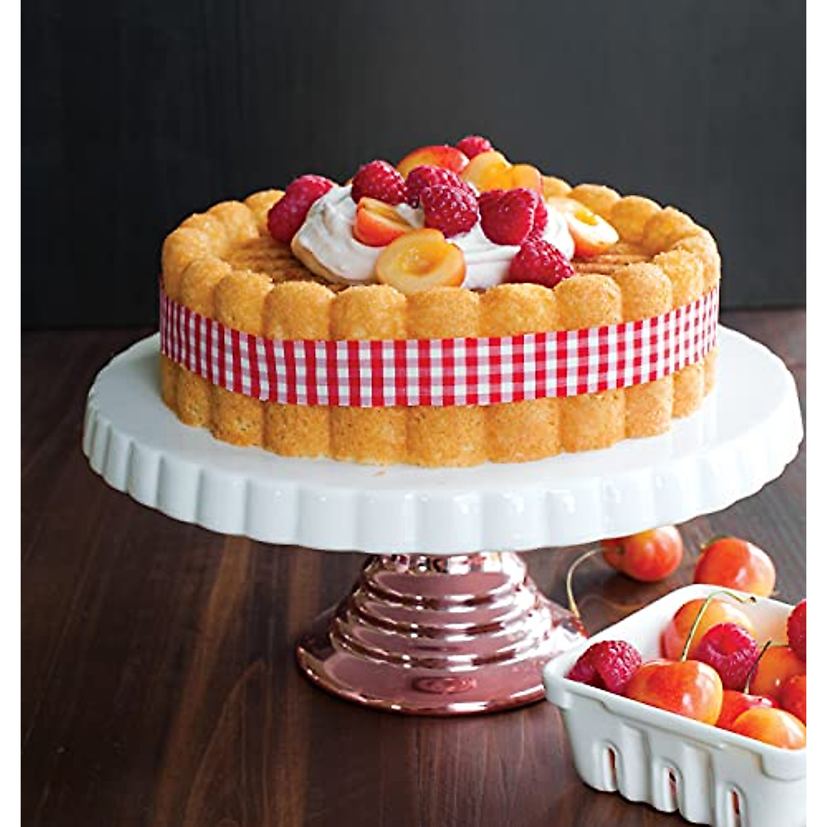 Nordic Ware Charlotte Cake Pan, 6-Cup/1.4 Liters, Toffee