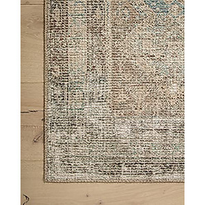Loloi Angela Rose x Loloi Aubrey Collection AUB-03 Jade/Natural 2'-3" x 3'-9" Accent Rug