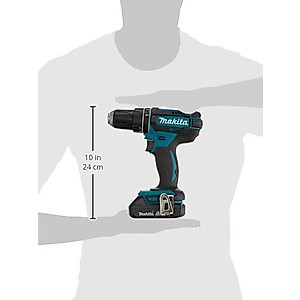 Makita XPH10R 18V Compact Lithium-Ion Cordless Hammer Driver-Drill Kit (2 Amp), 1/2"