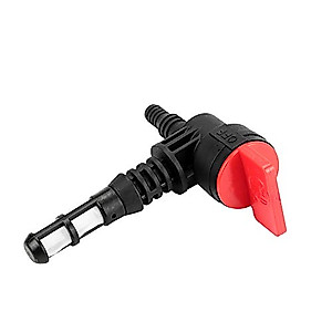 Kuupo 90 Degree Fuel Shut Off Valve Service Kit Bushing Filter Grommet for Briggs & Stratton 192980GS 208961 25 462 03-S Rotary 13116 Plastic Gas Tank Engine Generator Pressure Washer