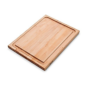 John Boos CB1054-1M2418150 Cutting Board, 24 Inches x 18 Inches x 1.5 Inches, Maple with Juice Groove