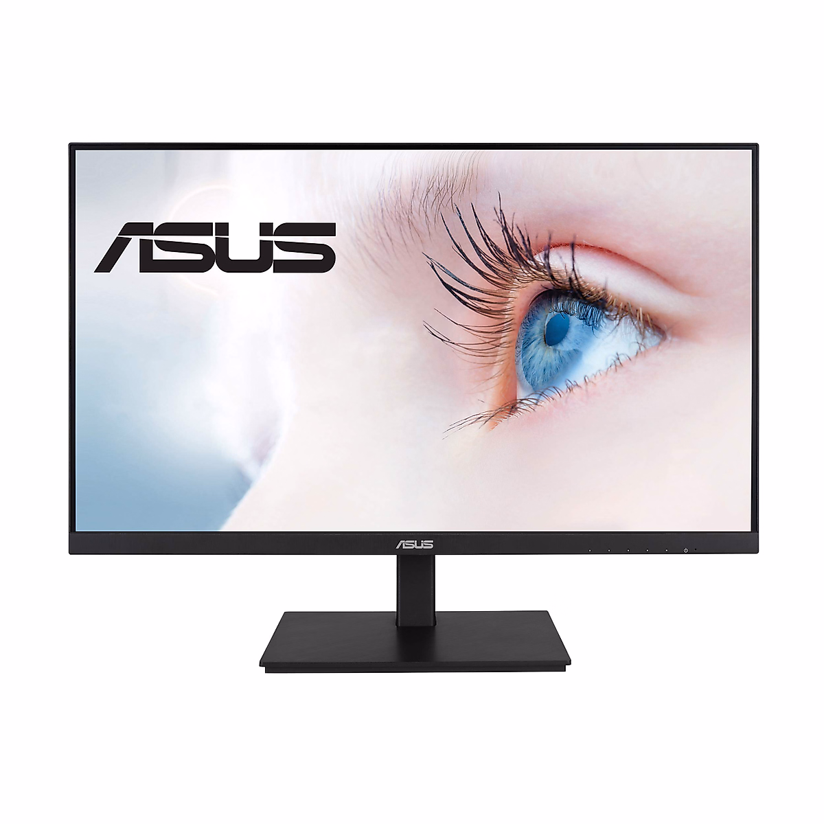ASUS VA27DQSB 27” Monitor, 1080P Full HD, 75Hz, IPS, Adaptive-Sync, Eye Care, HDMI DisplayPort VGA USB Hub, Frameless, Ergonomic Design, VESA Wall Mountable (Renewed)