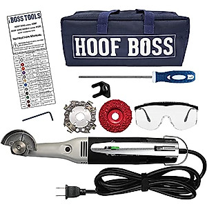 Basic Horse Hoof Trimmer Set – Electric Plug in - 110 Volt - Accessories Included