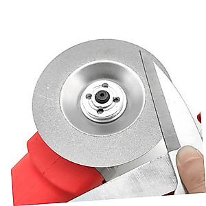 Mobestech 4pcs Angle Whetstone Waterstone Cutter Sharpening Stump Angle Cutting Disc Stump Remover Hand Wisking Tool Electric Sanding Wheel Diamond Multipurpose Blade