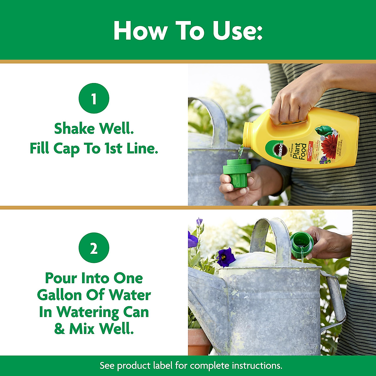 Miracle-Gro Liquid All Purpose Plant Food Concentrate 32 Oz.