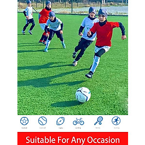 3 Pack Boys' Girls' Compression Shirts Youth Long Sleeve Undershirt Sports Performance Moisture Wicking Baselayer Sets 3Black M