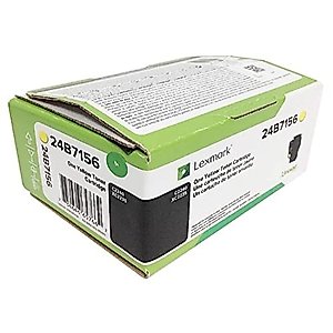 Lexmark 24B7156 C2240 XC2235 Toner Cartridge (Yellow) in Retail Packaging