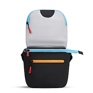 Sherpani Milli, Nylon Crossbody Purse, Flap Shoulder Bag, Cross Body Bag, Messenger Bag, Crossbody Bags for Women, Travel Bag, RFID Protection (Stone)