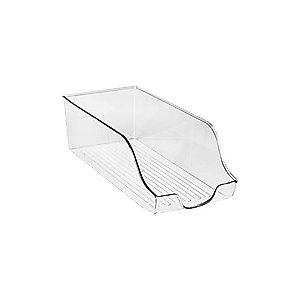 NC Can Drink Holder Storage & Dispenser Bin for Refrigerator, Freezer, Countertop, Cabinets & Pantry - Holds Up to 9 Cans (7oz) - Beverage & Canned Food Organizer