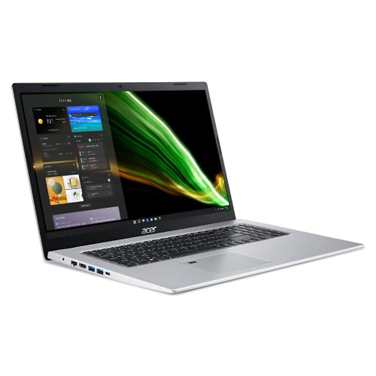 Acer Aspire 5 A517-52-75N6 Laptop | 17.3" Full HD IPS Display | 11th Gen Intel Core i7-1165G7 | Intel Iris Xe Graphics | 16GB DDR4 | 512GB SSD | WiFi 6 | Fingerprint Reader | BL Keyboard | Windows 11