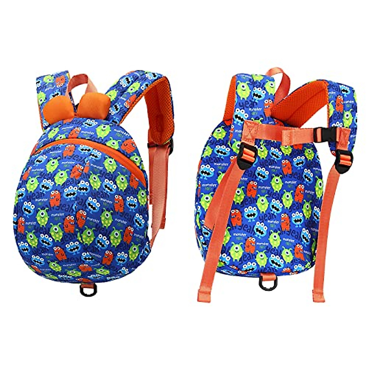 Cusangel Kid Backpack with Leash for Toddler boys, Dinosaur Toddler Backpack Leash for Boys, Toddler Harness Backpack with Leash