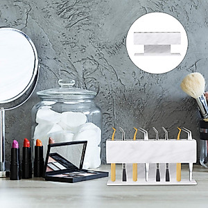 Beaupretty Eyelash Extension Tweezers Stand Holder 8 Holes Acrylic Tweezers Display Storage Tweezers Shelf Holder for Eyelash Extensions Supplies Accessories Tools