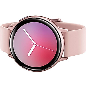 Samsung Galaxy Watch Active2 (Silicon Strap + Aluminum Bezel) Bluetooth - International (Pink Gold, R820-44mm)