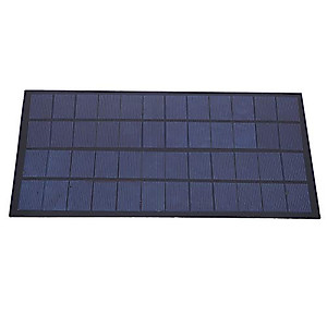 Solar Panel,12V 7W Polycrystalline Solar Panel,Easy Installation,High Conversion Rate Solar Panel for Solar Energy Experiments