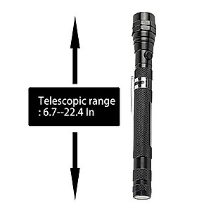 FZFR Magnetic Pickup Tool Lights - Telescoping Magnet Pick Up Gadget Tool with LED Lights for Men, DIY Handyman, car maintenance worker, electrical maintenance worker, birthday gift for boyfriend