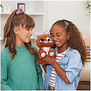 Present Pets, Glitter Puppy Interactive Surprise Plush Toy Pet with Over 100 Sounds & Actions (Style May Vary), Girls Gifts, Kids Toys for Girls