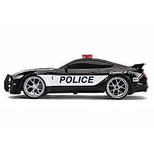Jada Toys Hyperchargers 1:16 2020 Ford Mustang Shelby GT500 & 2019 Dodge Challenger SRT Remote Control Car, Toys for Kids and Adults