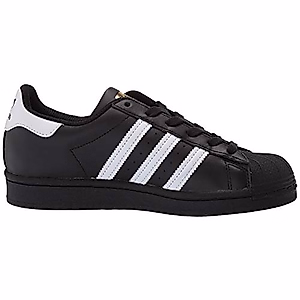 adidas Originals mens Superstar Deprecated Sneaker, Black/Black/Black, 9 US
