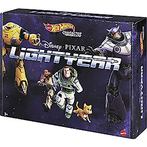 Hot Wheels Lightyear Hot Wheels 5-Pack of 1:64 Scale Die-Cast Starships from the Lightyear movie, Toy for Collectors & Kids 3 Years Old & Up