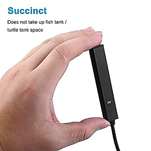 DONGKER Mini Aquarium Heater,USB 5W Submersible Heater for 0.5-2L Marine Saltwater and Freshwater