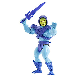 Masters of the Universe Origins Skeletor Action Figure, Battle Character for Storytelling Play and Display, Gift for 6 to 10 Year Olds and Adult Collectors