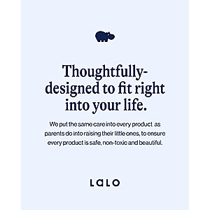 Lalo First Bites Silicone Baby Feeding Set - Baby Led Weaning Supplies - Non-Toxic Silicone - Includes 2 Bibs, 2 Spoons, Training Cup, Suction Plate and Bowl - 6 Pieces - Oatmeal