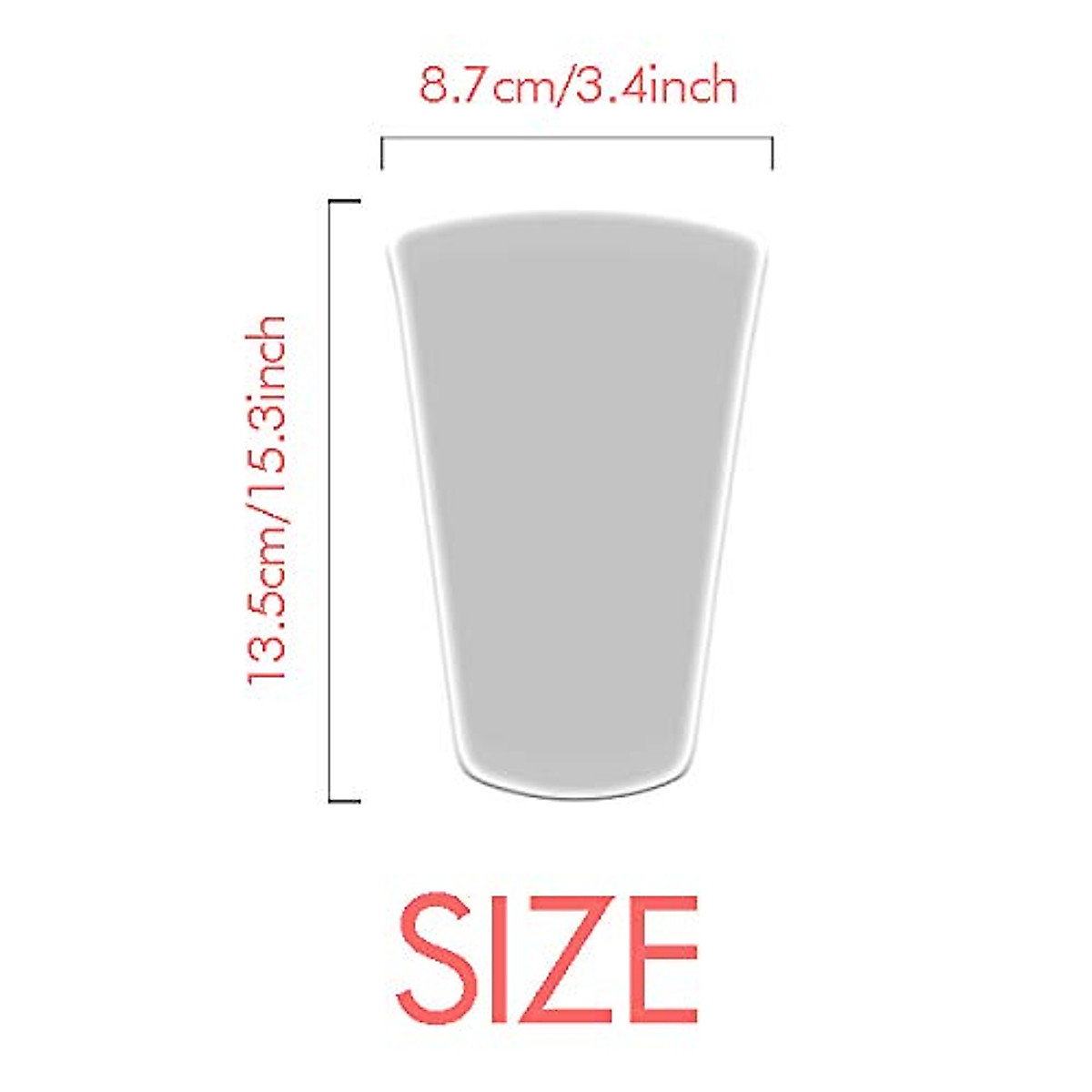 P Alphabet Pear Fruit Cute Pattern Mug Coffee Drinking Glass Pottery Ceramic Cup Lid