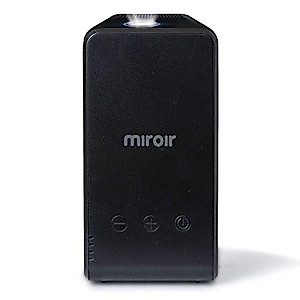 Miroir M189 HD Portable Projector - Rechargeable Battery - Home and Outdoors (Renewed Premium)