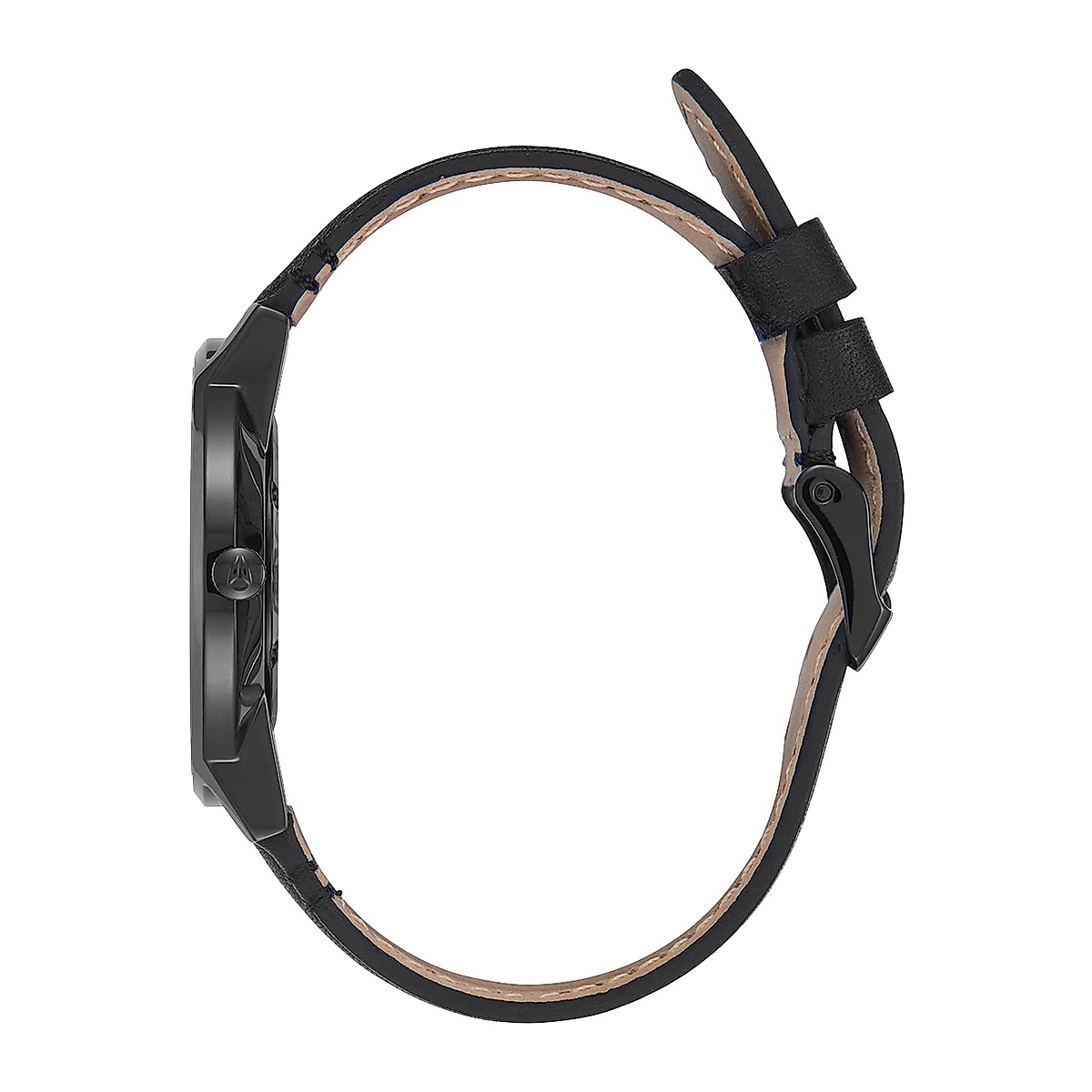 Nixon Porter Leather A1058-1031 Black Leather Men’s Watch 40mm