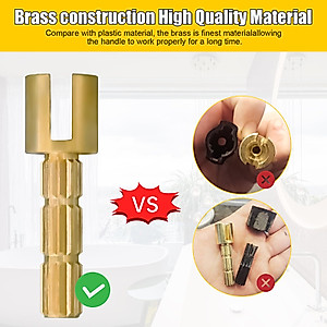 Stem Adapter Replacement for 970-0770 Plumbing Shower Handle Stem Extension Tub and Faucet Accessories Valve Extender Trim Repair Kit