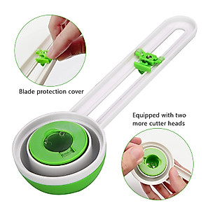 Circle Cutter, Circular Paper Cutter Circle Paper Trimmer Rotary Cutter Craft Supplies, Round Cutting Knife Cards Cutters ( Green )