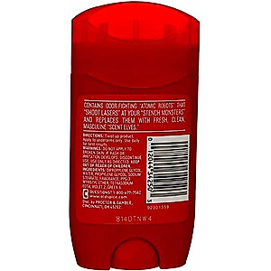 Old Spice Deodorant 2.25 Ounce Fresh Solid (66ml) (3 Pack)