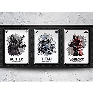 Guardian Poster 3-Pack; Unframed by SnooozeWorks; Gaming Posters (8"x10")