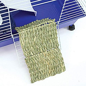 Ware Manufacturing Natural Handwoven Grass Multi-Use Pet Mat for Small Animals