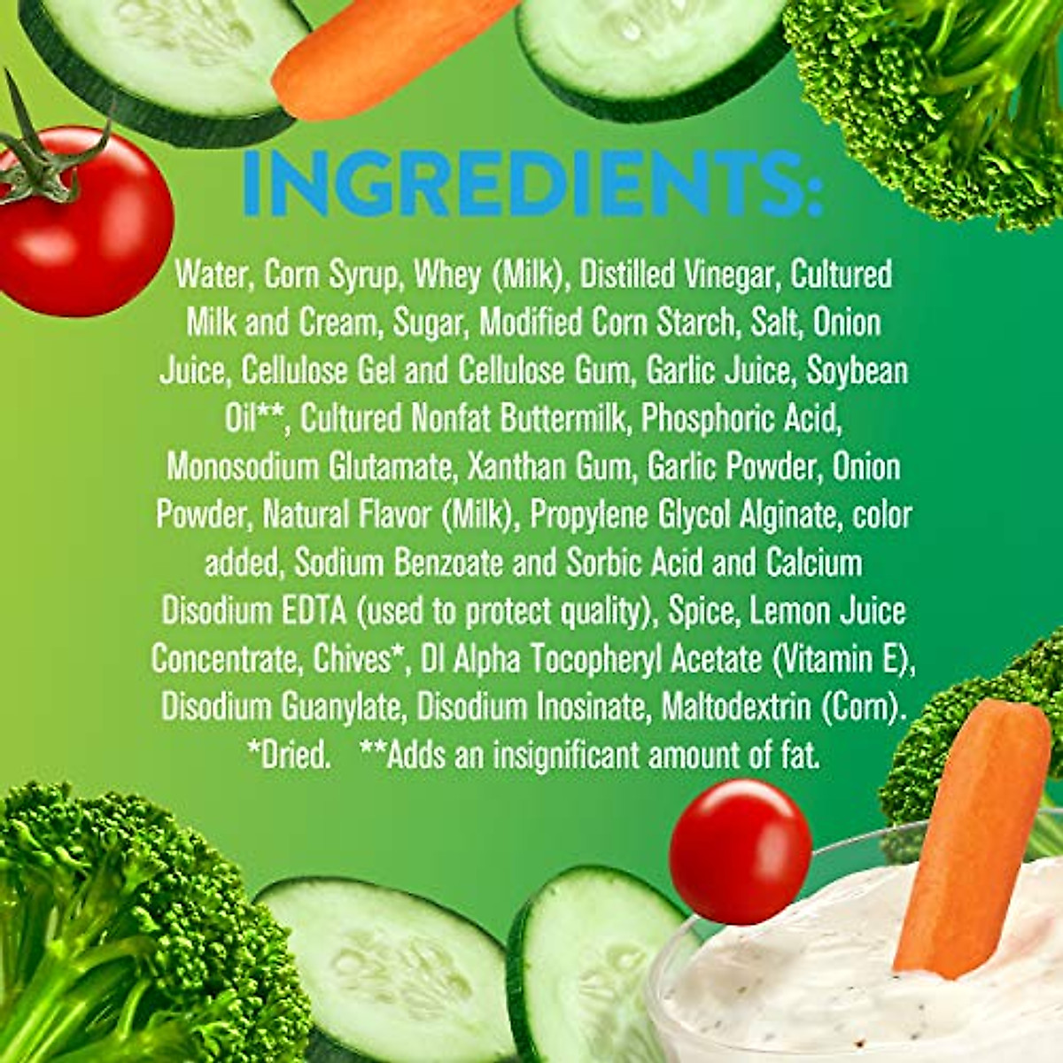 Wish-Bone Fat Free Ranch Salad Dressing, 15 FL OZ