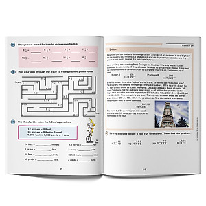 Horizons 6th Grade Math Student Book 1 (Lifepac)