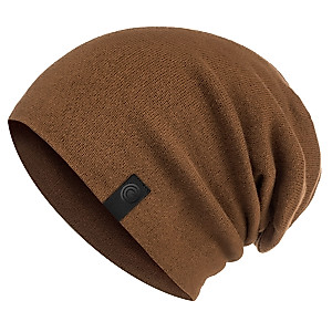 Warm Slouchy Beanie Hat - Deliciously Soft Daily Beanie in Fine Knit