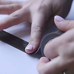 Gorilla Heavy Duty, Extra Long Double Sided Mounting Tape, 1" x 120", Black, (Pack of 1)