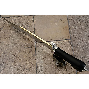 hunting knives Iron Mistress knife Beautiful Custom Handmade D2 Steel Bowie Knife in handle Micarta Iron Mistress Hunting knife, HK-875, Silver, Black, Brown