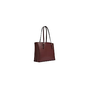 COACH Mollie Tote 1671 (Gold/Wine Multi)