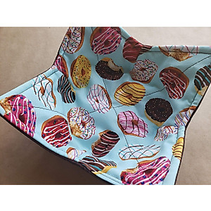 Frosted Donuts Microwave Cozy Sweet Treat Reversible Microwaveable Bowl Holder Doughnut Themed Gifts