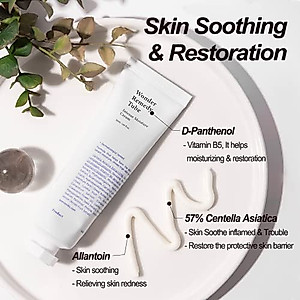 keenoniks Face Moisturizer - Wonder Remedy Intense Moisture Facial Ceramide Cream helps Repair Skin Barrier, Moisturizing for Dry, Sensitive Skin | Centella Asiatica Korean CICA Cream - 1.69 Fl Oz