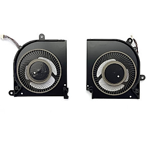 Bestpart New CPU+GPU Cooling Fan Replacement for MSI Stealth 15M MS-1562 MS-1563 BS5405HS-U4W BS5405HS-U4X DC5V 1A Dual Fans