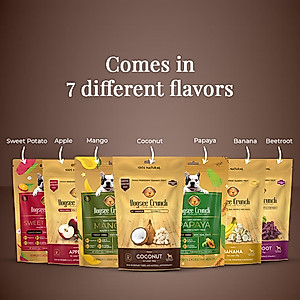 Dogsee Crunch Coconut Training Treats for Dogs 1.76oz/50g | Made from Real Coconuts | for Better Digestive Health | Freeze-Dried Training Treats