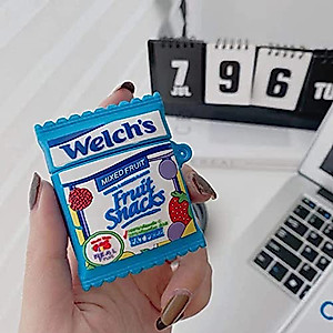 koytooy for AirPod Pro Case,Cute Unique Cartoon Cute Fashion welchs Design Airpod Cover Suitable for Girls and Boys AirPods Pro Charging Case.(PRO/Wisdom Fudge Blue)