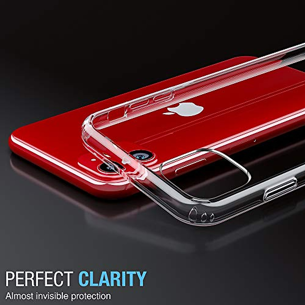 FlexGear Case for iPhone 11 with 2X Glass Screen Protectors [Full Protection] - Crystal Clear
