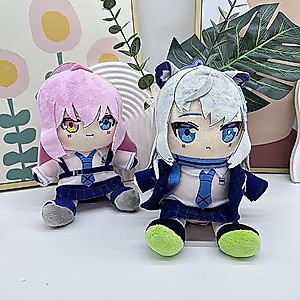 LSLSYR Blue Archive Plush Doll Stuffed Plush Game Peripheral Soft Stuffed Toy Anime Plush Doll (hosino)