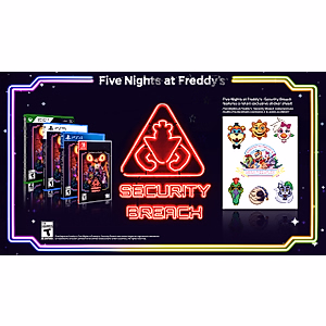 Five Nights at Freddy's: Security Breach (NSW) and Five Nights at Freddy's: Help Wanted (NSW) Bundle